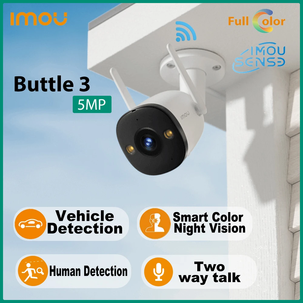 Camera de supraveghere video IPC-S3EP-5M0WE Imou Wifi Bullet 3 5Mp 3 ...